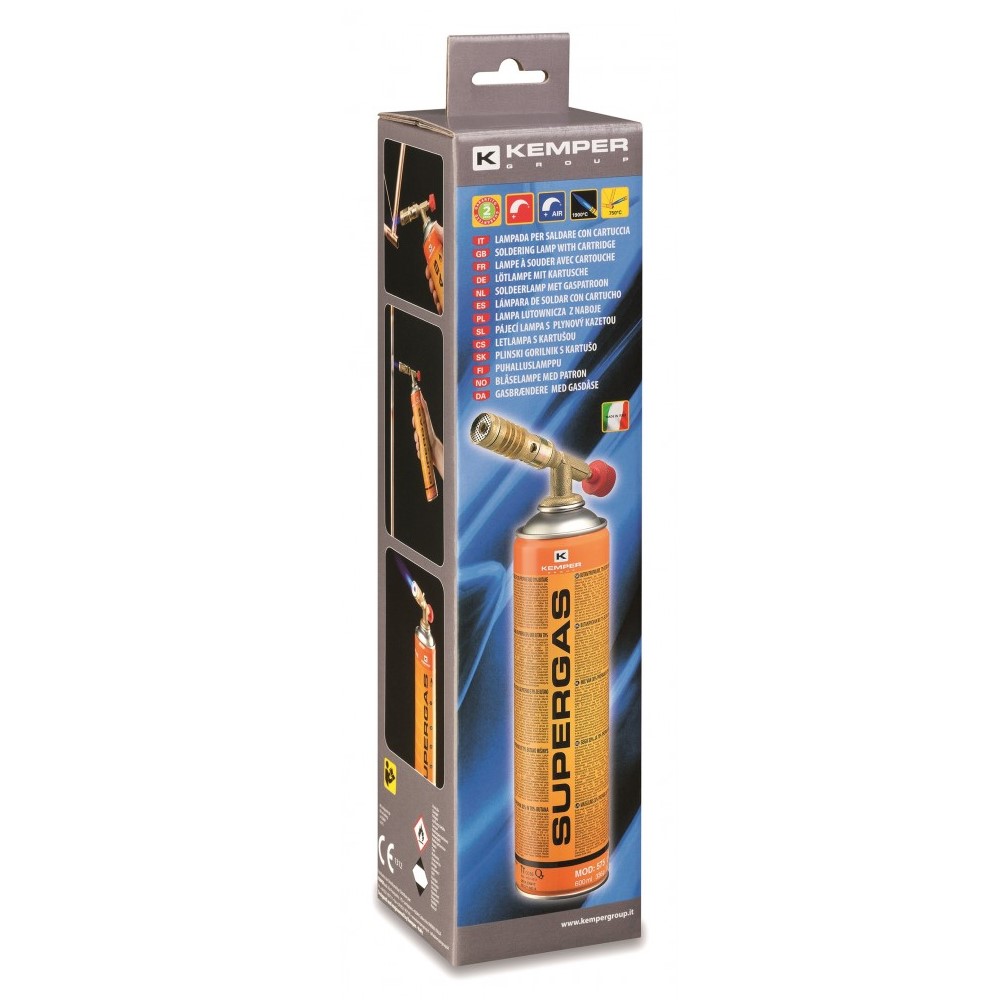 Brennari með gasi 600ml - VFS